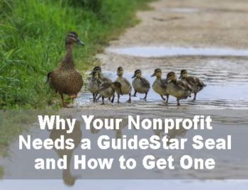 Why Your Nonprofit Needs a GuideStar Seal and How to Get One